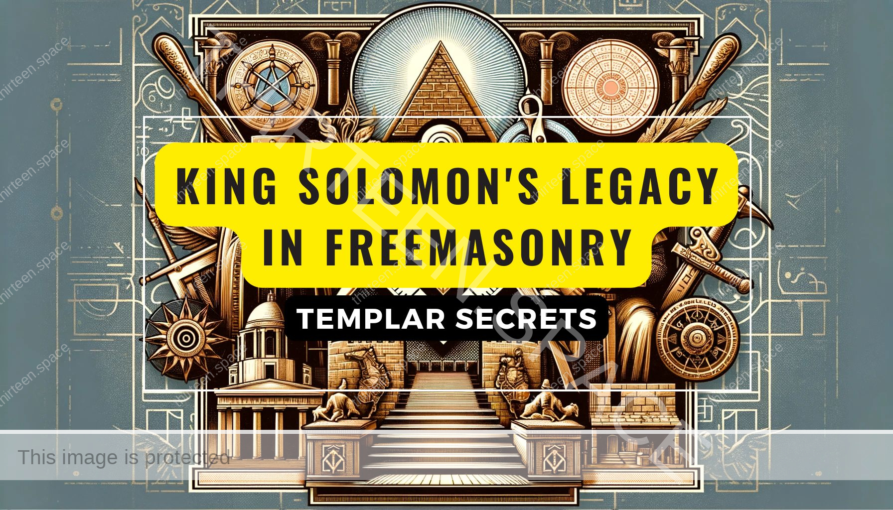 King Solomon's Legacy in Freemasonry: Templar Secrets
