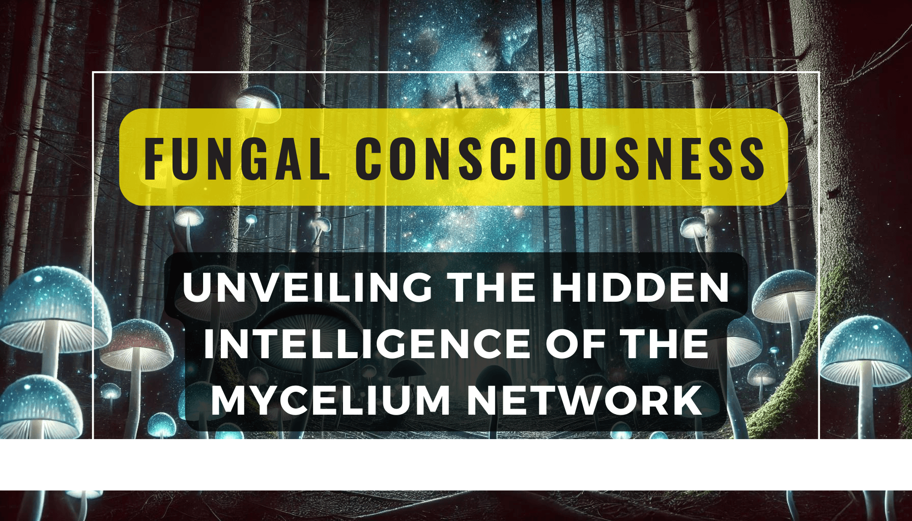 Fungal Consciousness: Unveiling the Hidden Intelligence of the Mycelium ...